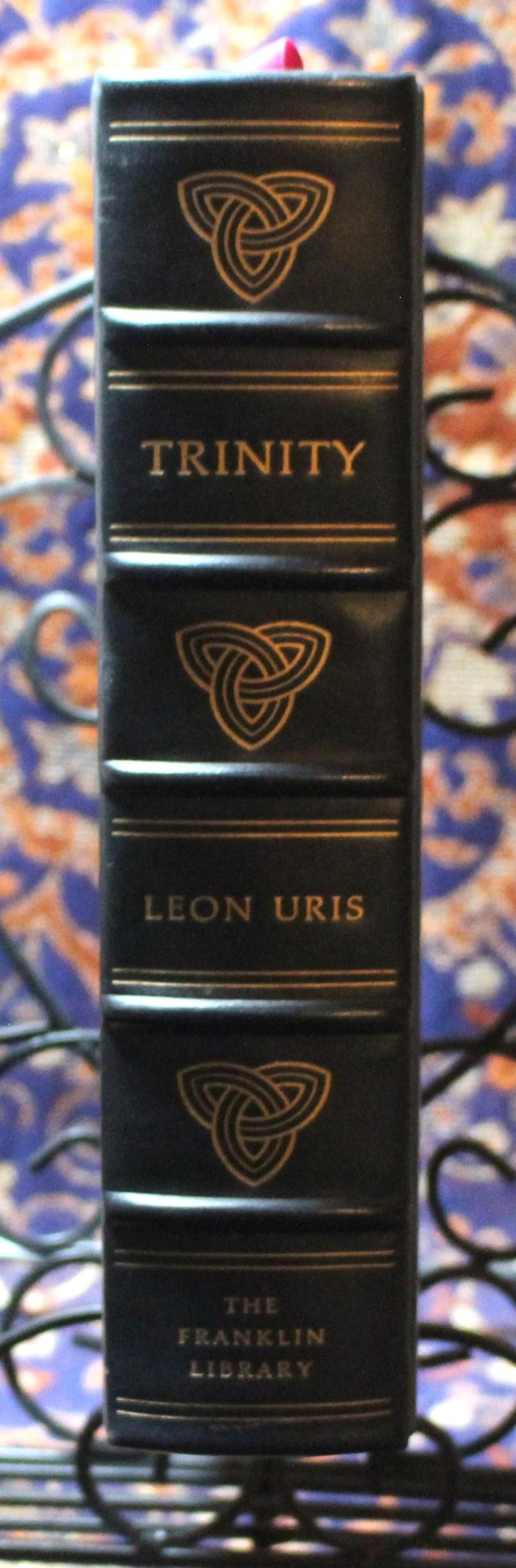 Trinity by Leon Uris - the Franklin Library - Leather Bound - Etsy