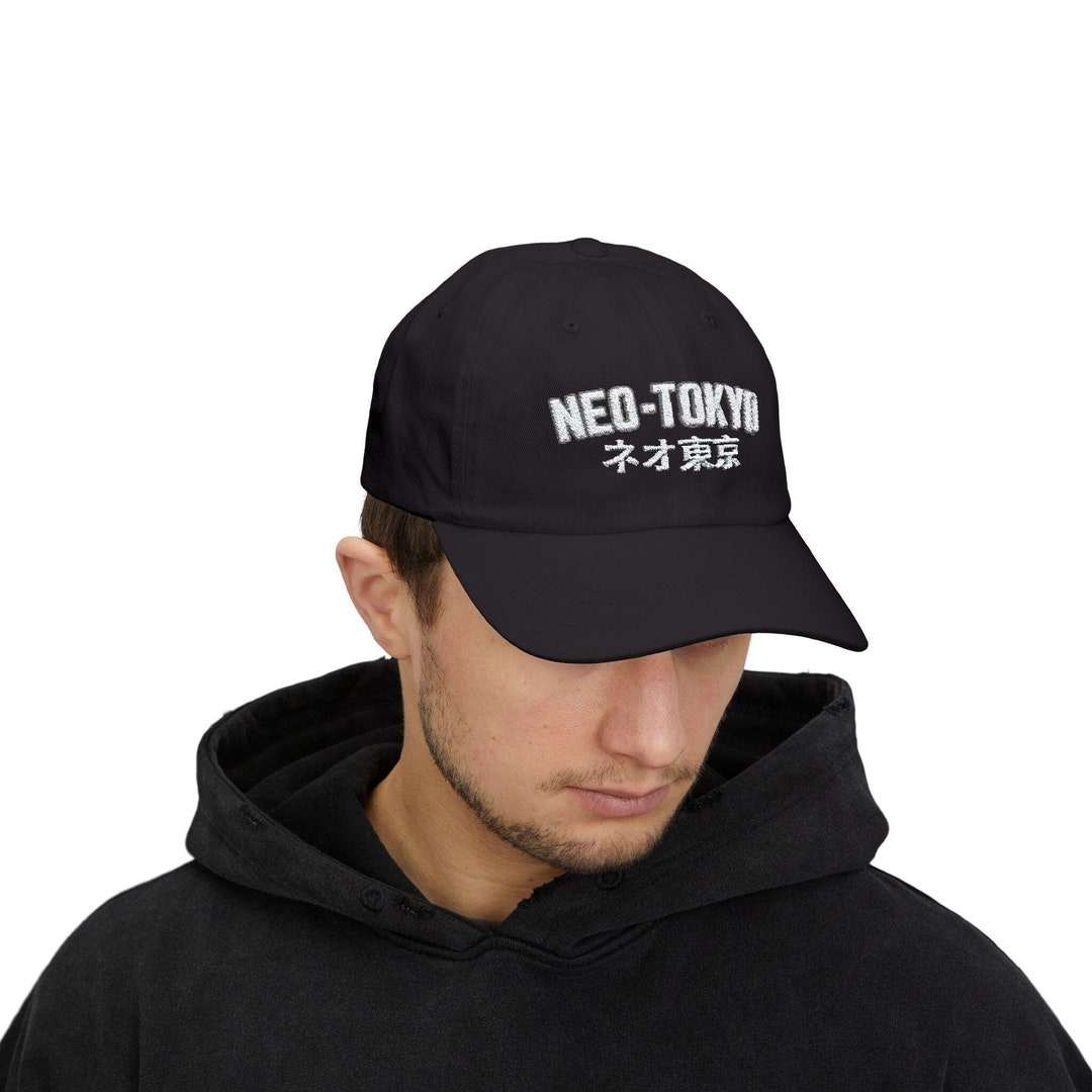 NEO-TOKYO Embroidered Caps, Japanese Streetwear - Etsy