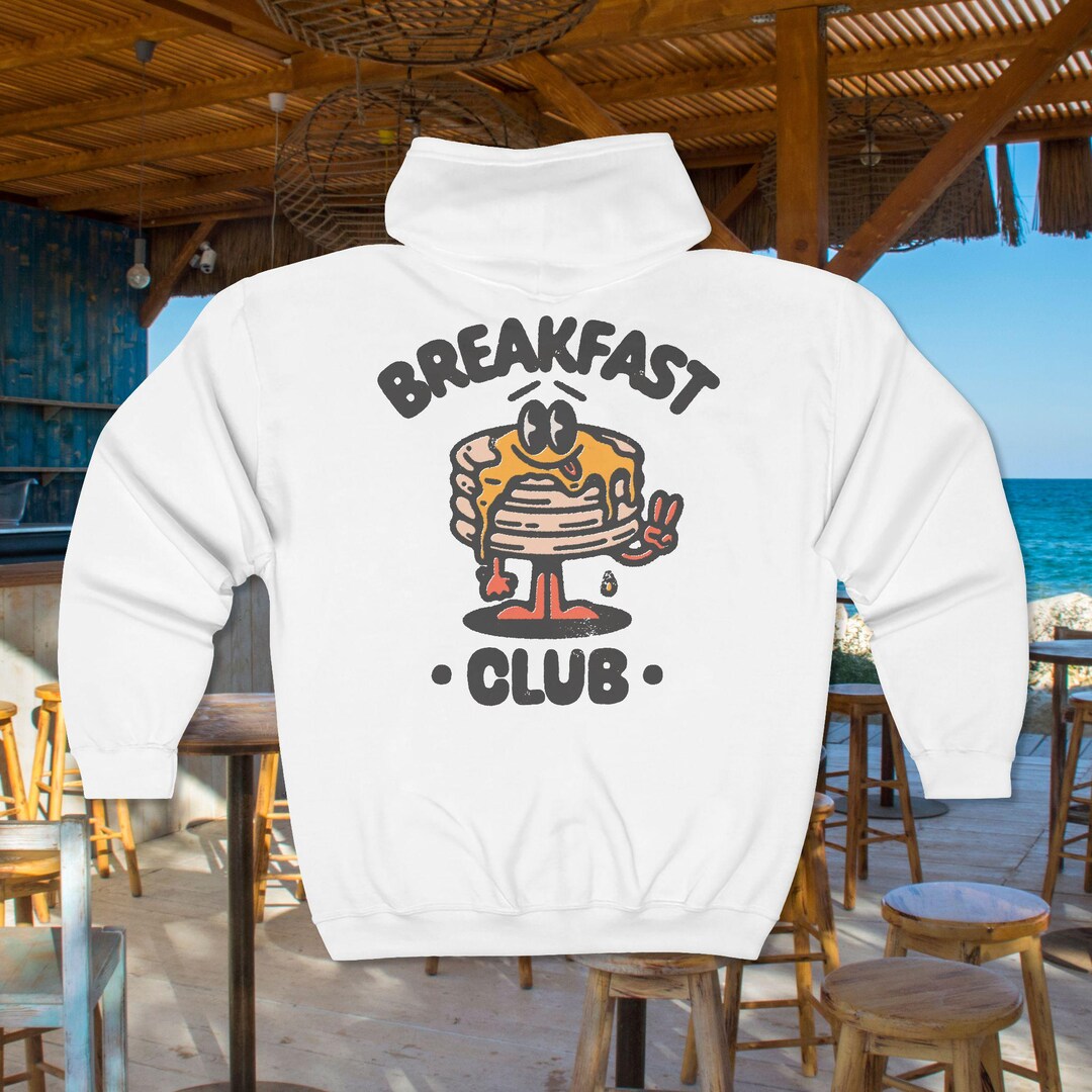 BREAKFAST CLUB Vintage Full Zip Hooded Sweatshirt - Etsy