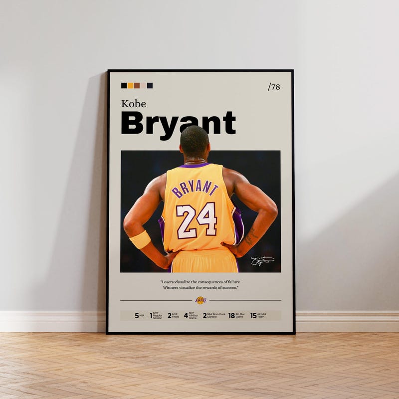 Kobe Bryant - Etsy