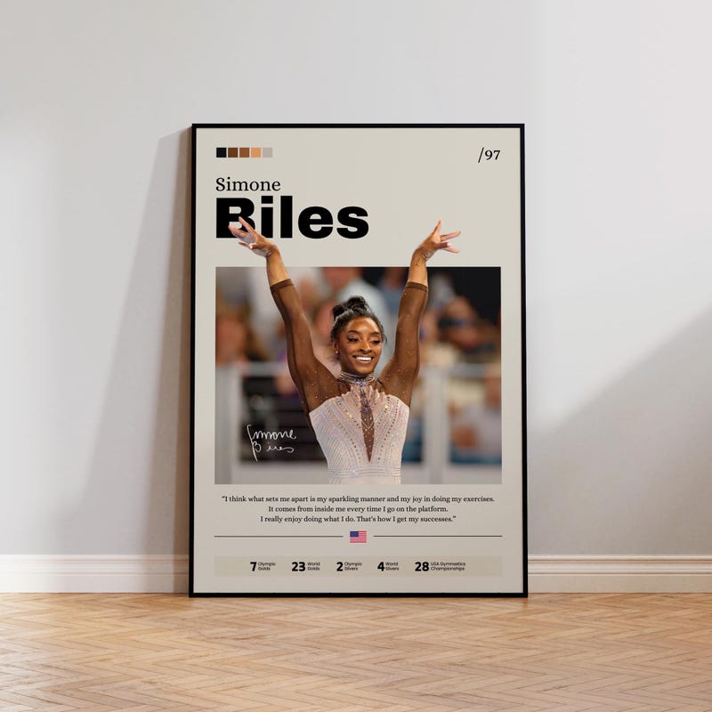 Simone Biles - Etsy