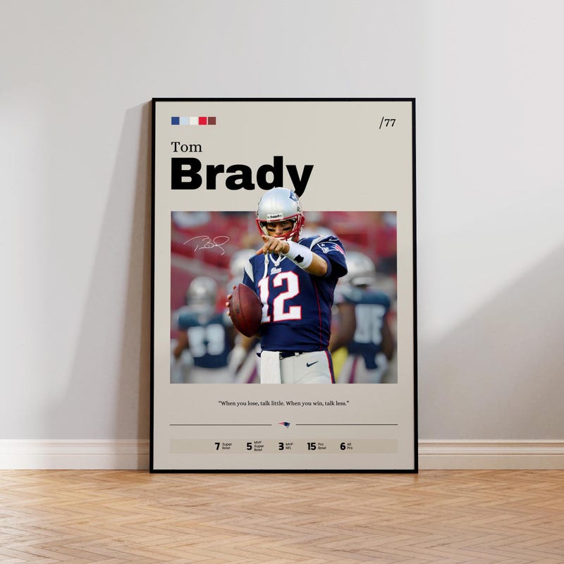 Tom Brady - Etsy