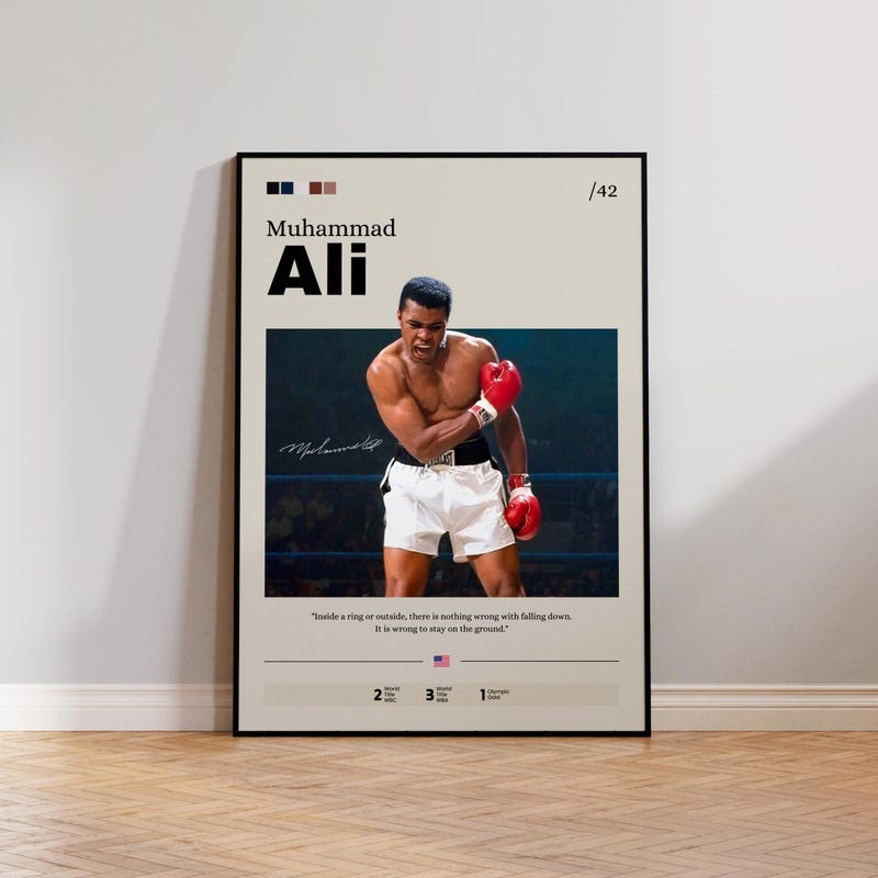 Muhammad Ali - Etsy