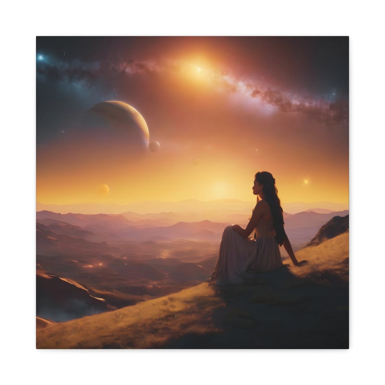 Starry Poster Modern Digital Paper Printable Art All Sizes Digital ...