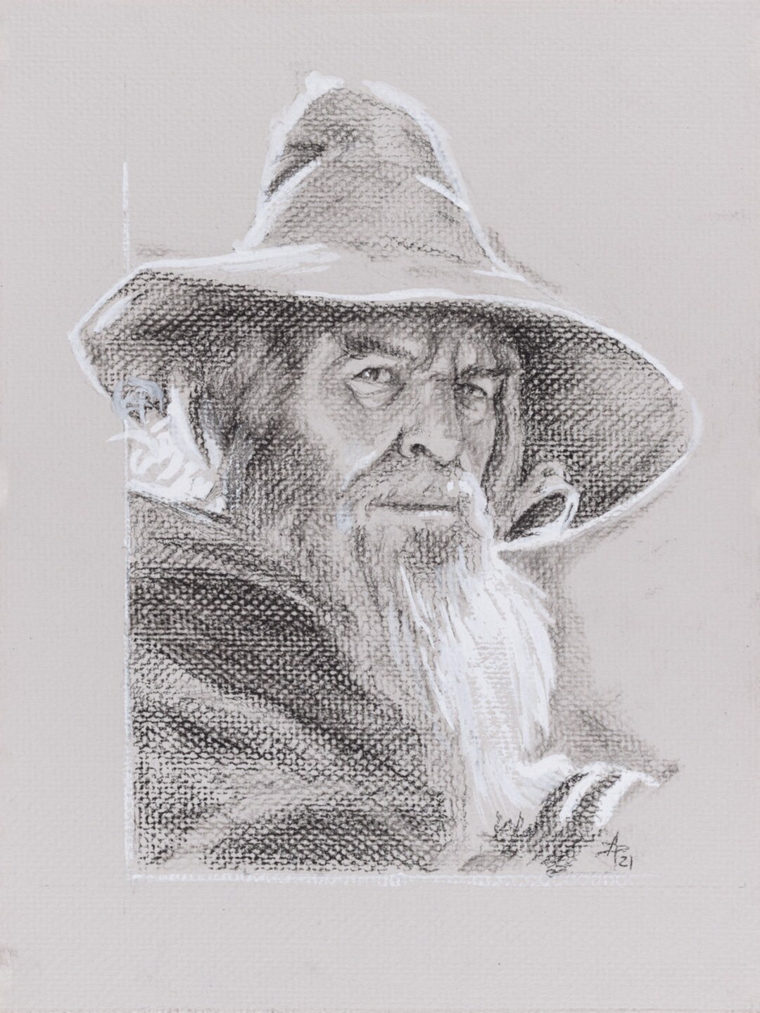 The Grey Wizard - Etsy