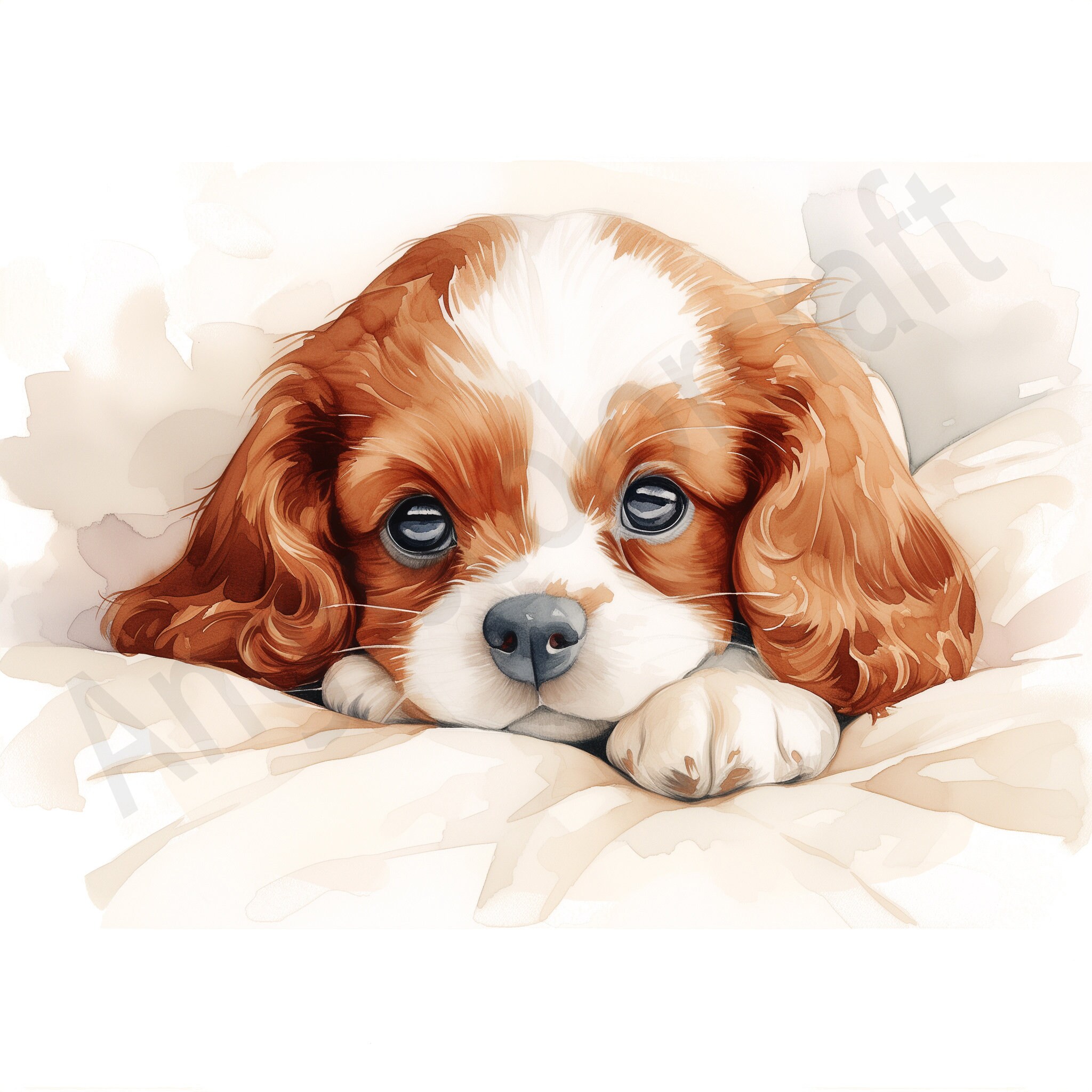 18 Watercolor Puppy Clipart Puppy Lover Clipart for Puppy Owner ...
