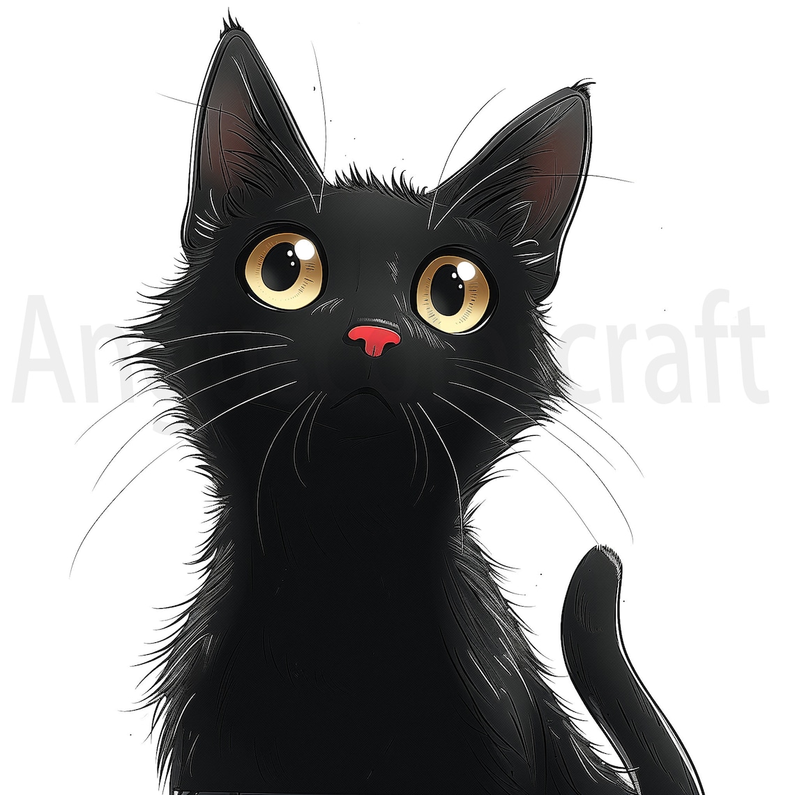 20 Black Cat Clipart Animals Pets Clipart Cat Kittens Cut Files for Cat ...