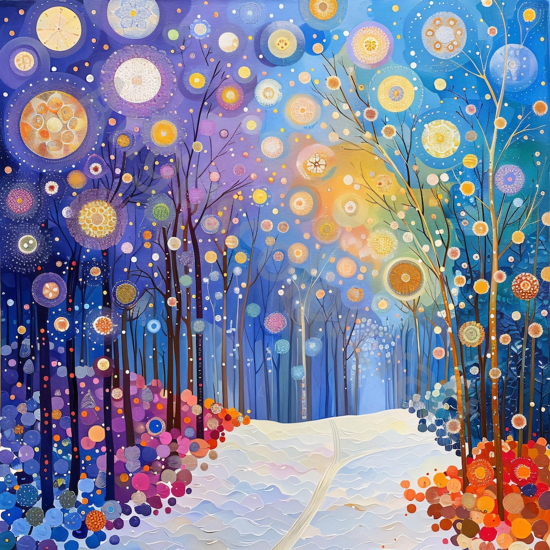 Whimsical Winter Wonderland Clip Art 10 High Res Watercolor Clipart ...