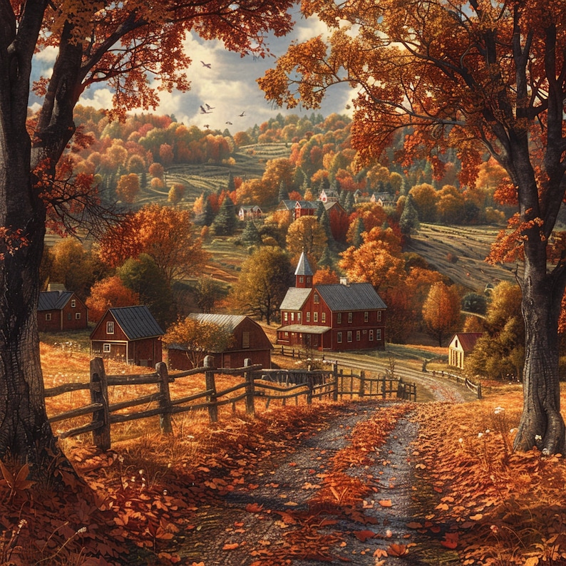 Old Red Barn Clipart Bundle 10 High Res Watercolor Jpgs for Junk Journaling, Scrapbooking, Paper ...