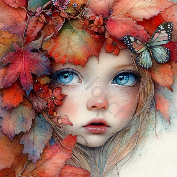 Fall Whimsical Art - Etsy