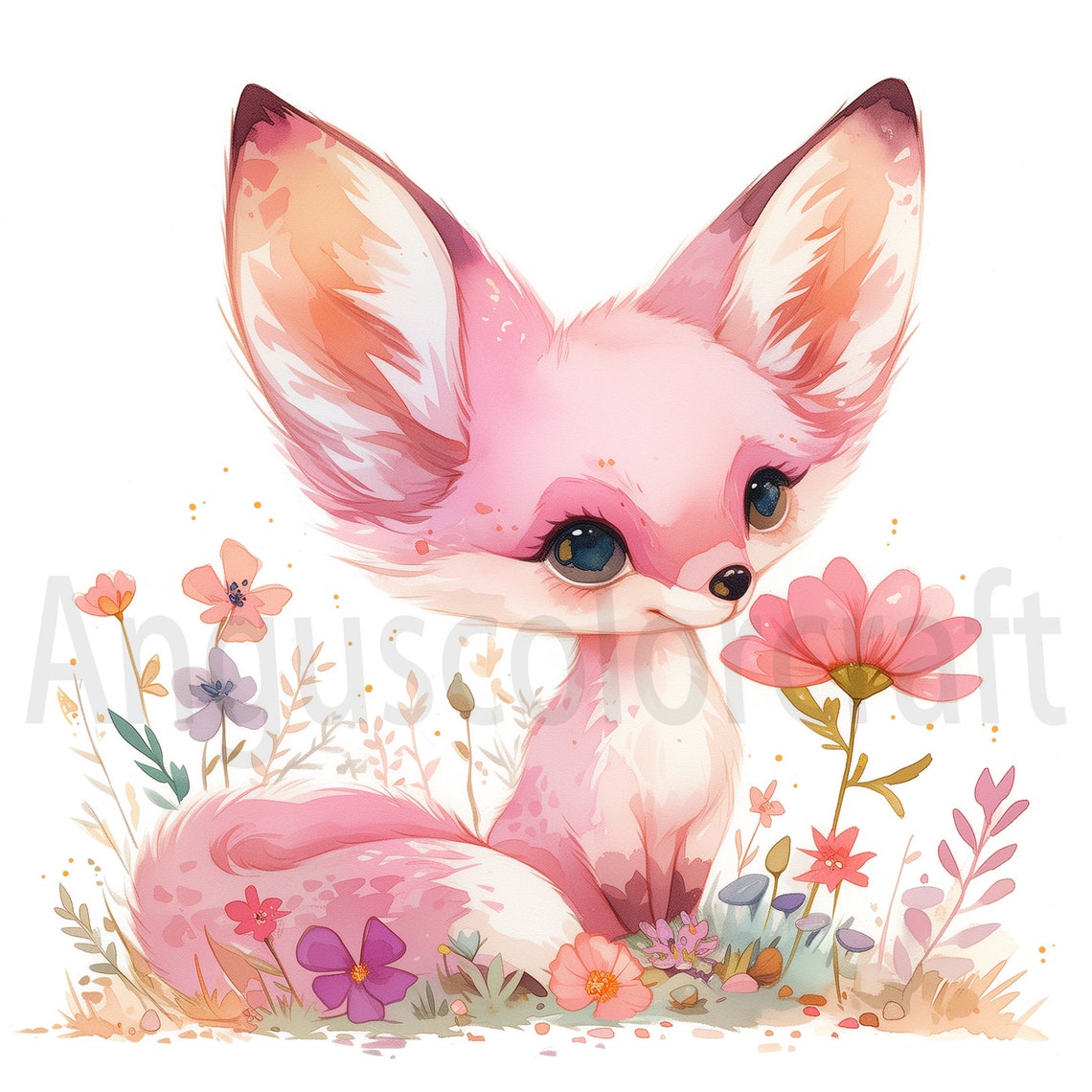 Cute Fox Clipart Bundle 19 High Quality Jpgs, Commercial Use, Memory ...