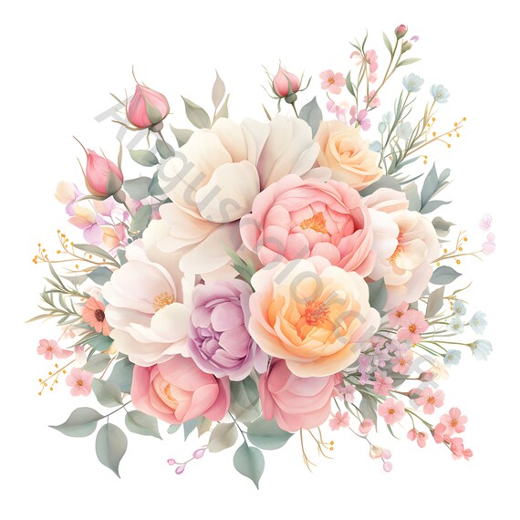 Wedding Flower Clip Art