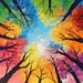 Whimsical Trees in Autumn Clipart Bundle 10 Watercolor Jpgs, Junk ...