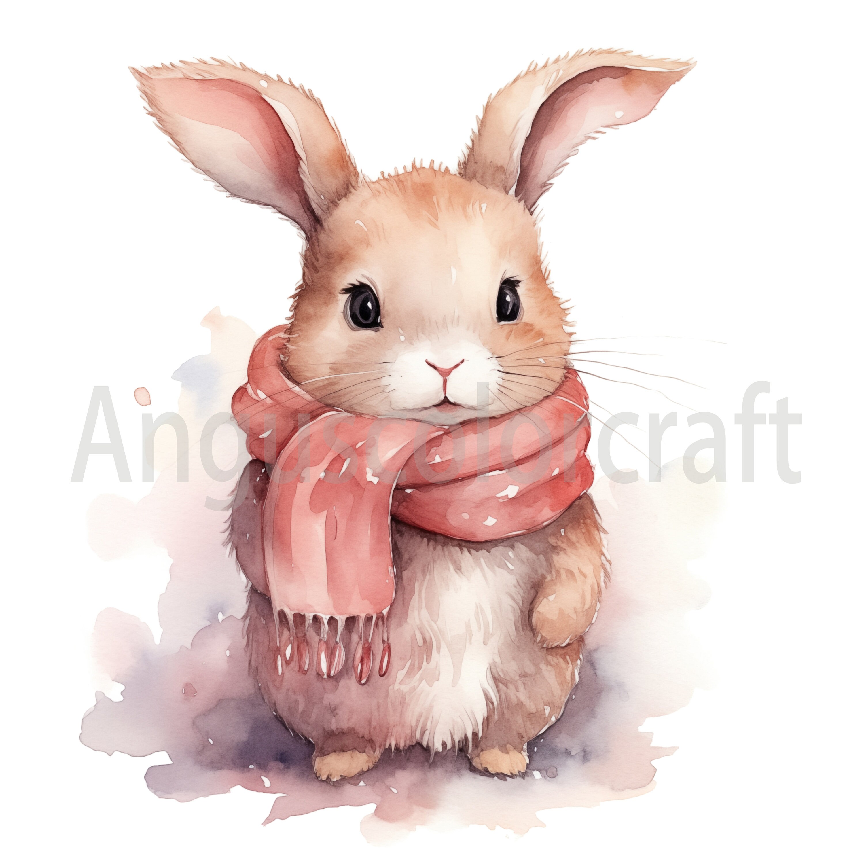 Cute Bunny, Rabbit Clipart, Pet -15 High Quality Jpgs, Commercial Use ...