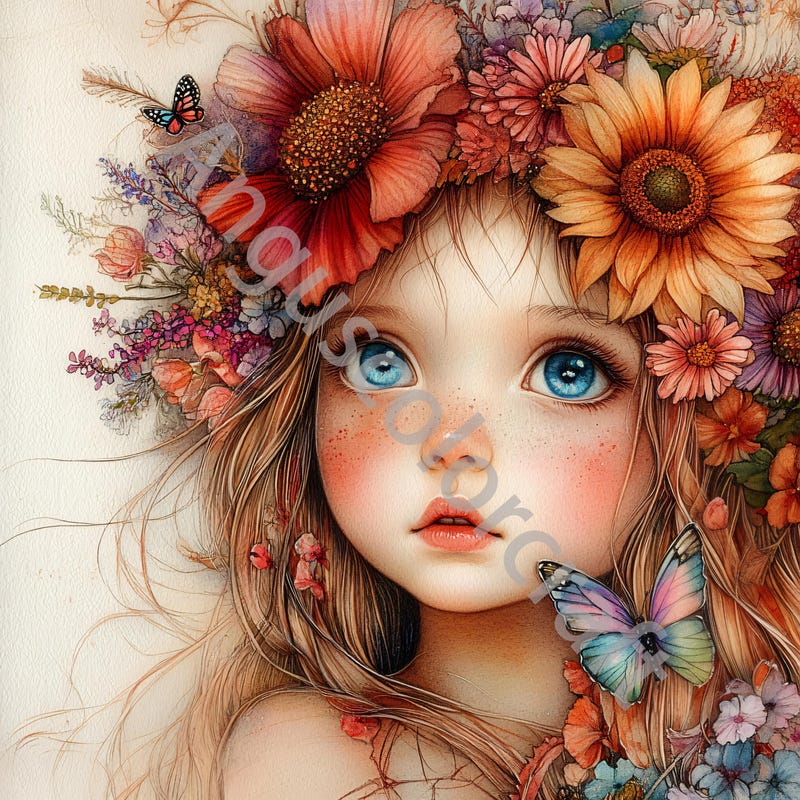 Summer Fairies Clipart - Etsy