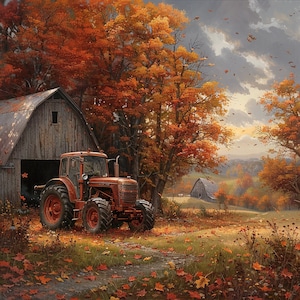 Old Red Barn Clipart Bundle 10 High Res Watercolor Jpgs for Junk Journaling, Scrapbooking, Paper ...