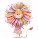 13 Quirky Lion Clipart, Commercial Use, Whimsical Ephemera, Watercolor ...