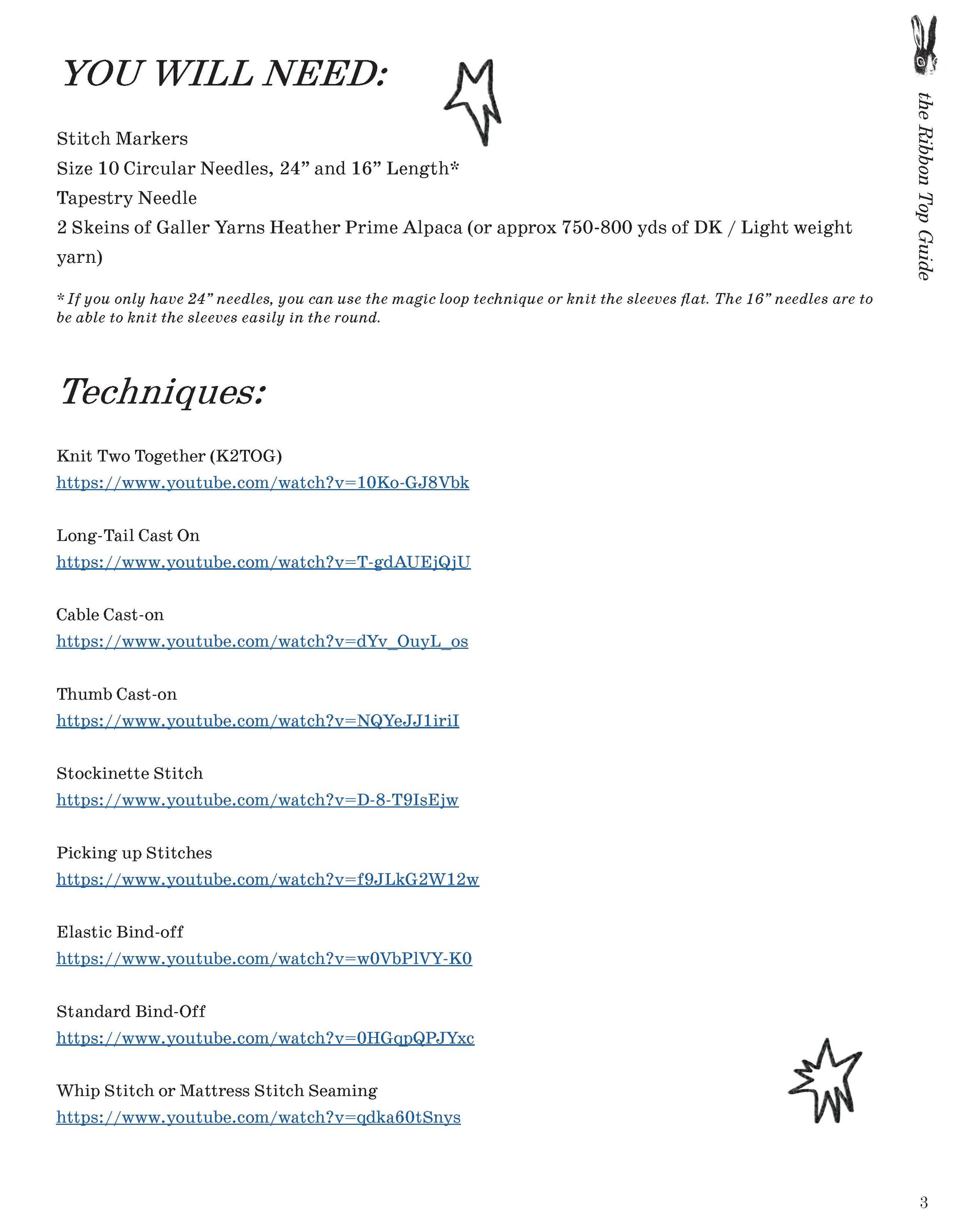 The Ribbon Top Guide - Etsy