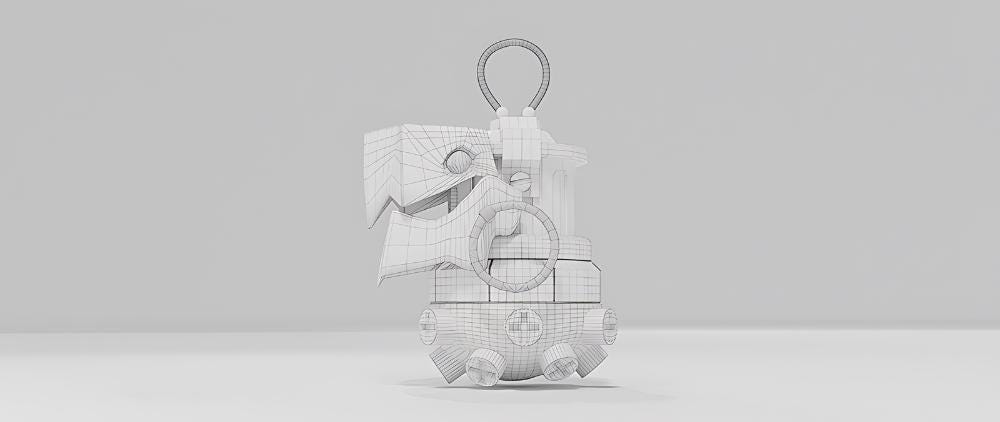 Jinx Grenade Flame Chompers STL Arcane - Etsy