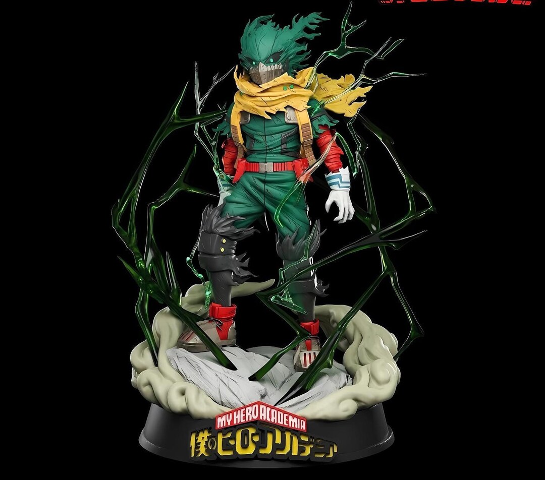Midoriya Izuku / My Hero Academia Model STL Figure 3D Printing High ...