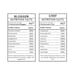 Nutrition Facts for Chip Bag, Party Favors, Nutrition Facts, Chip Bag ...