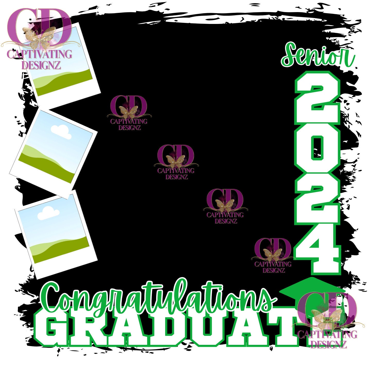 Graduation Design - Canva Template - Etsy