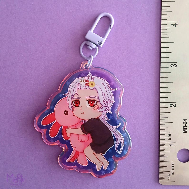 Casper Pijamas Keychain - A Date With Death Grimmy - Etsy Canada
