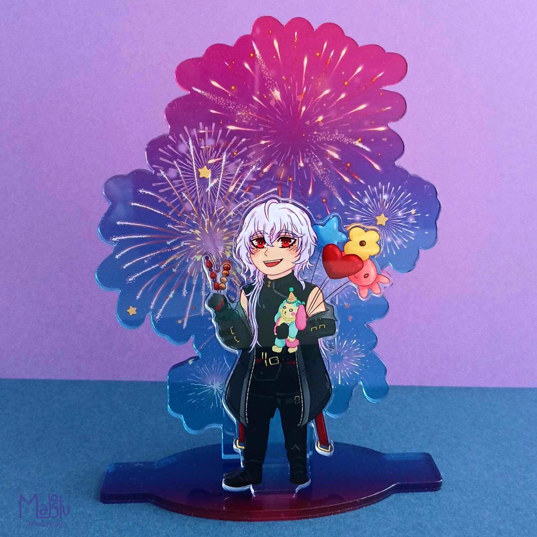 Casper Fireworks Acrylic Standee - A Date With Death Grimmy - Etsy
