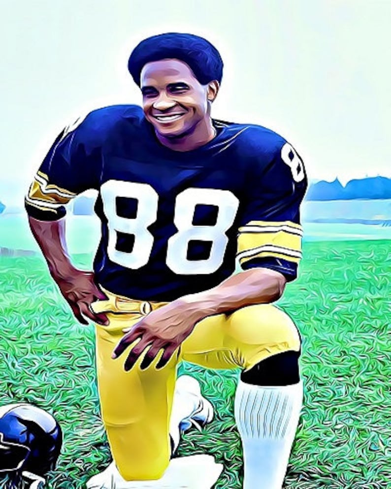 Lynn Swann Gridironart 8x10 Art Photo Pittsburgh Steelers Unsigned - Etsy