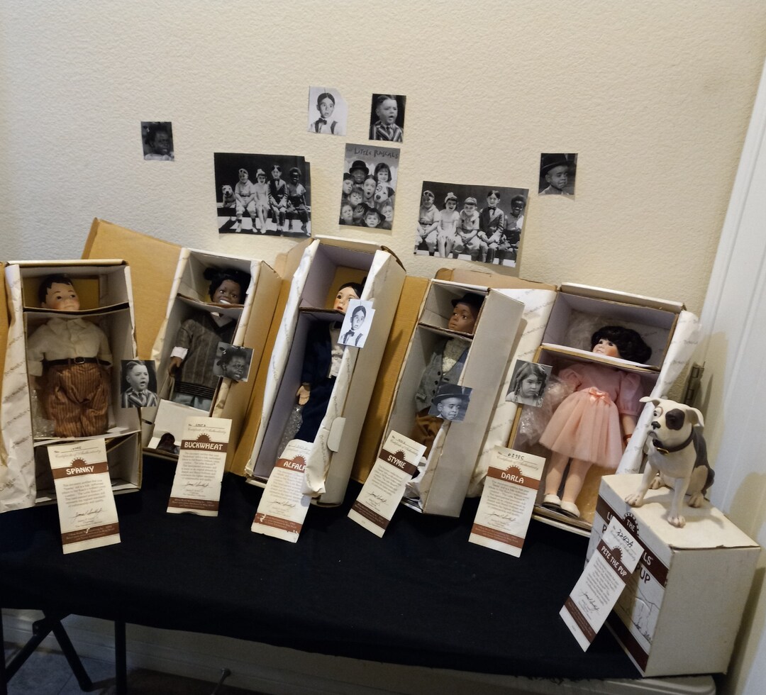 Little Rascals Porcelain Dolls Hamilton Collection 1993, Set ...