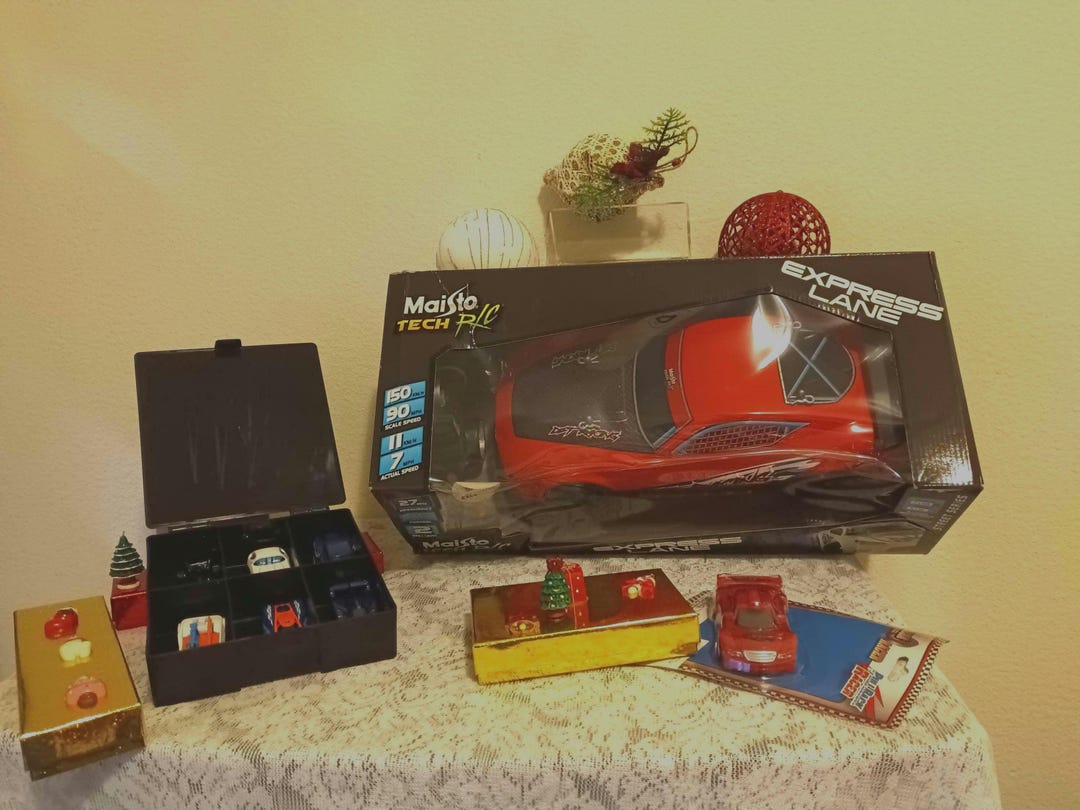 Large Race Car and Six Fun Mini Fast Race Cars - Etsy