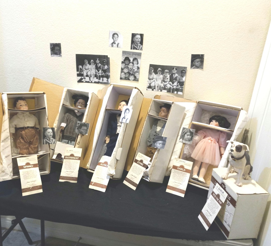 Little Rascals Porcelain Dolls: Hamilton Collection 1993, Set of 6 - Etsy