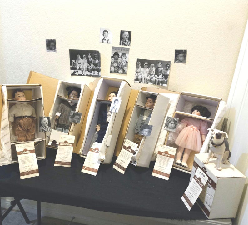 Little Rascals Porcelain Dolls: Hamilton Collection 1993, Set of 6 - Etsy