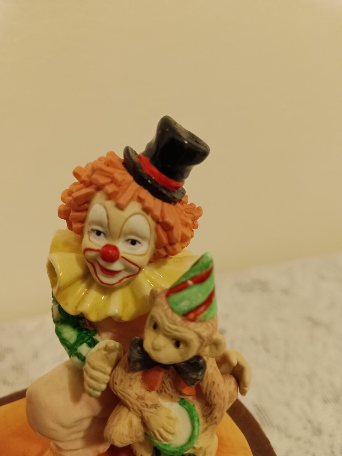 Da Vinci Collection Figurines Two Clowns a Monkey and a Musical ...