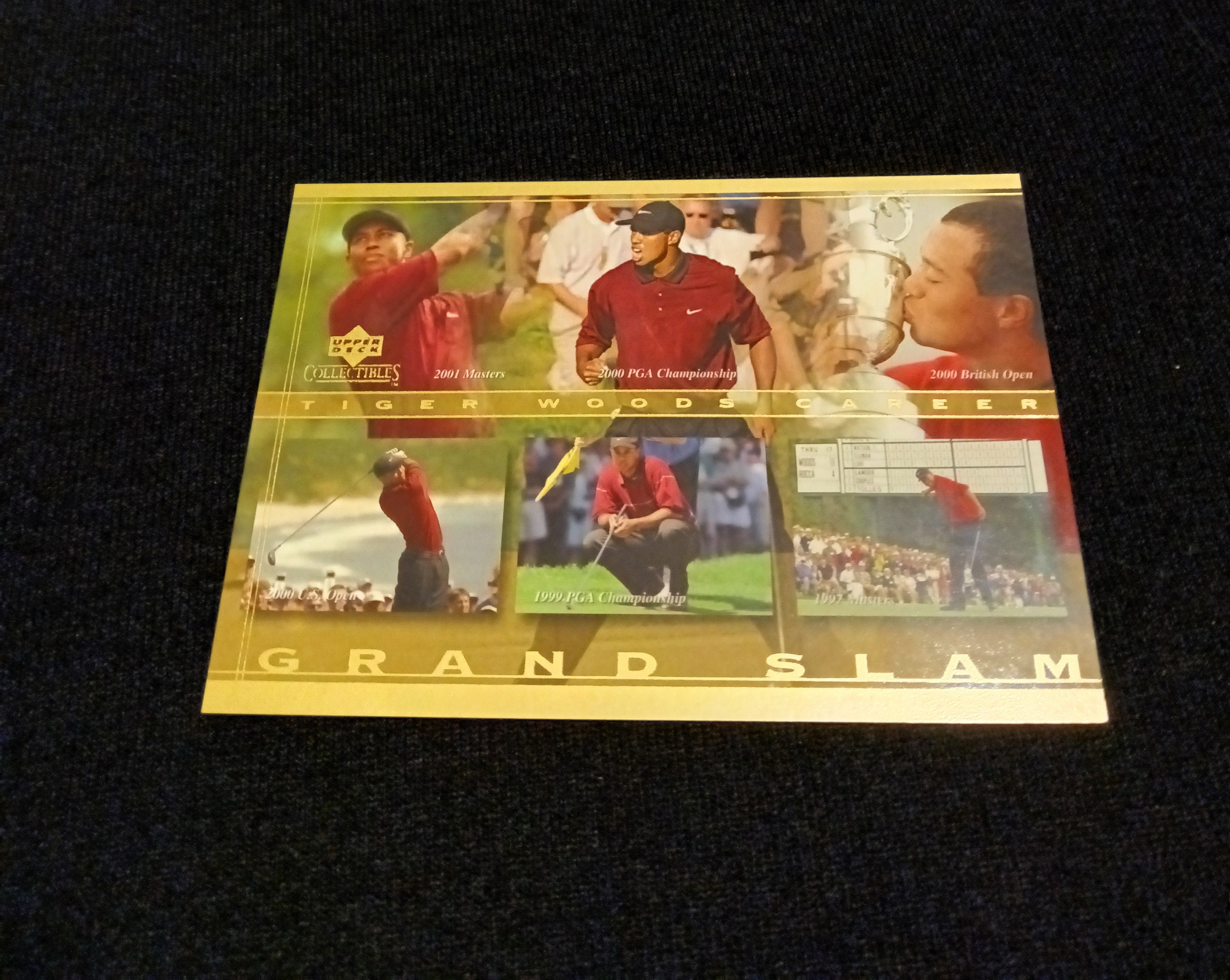Collectibles Tiger Woods Golf Cards Collection. - Etsy