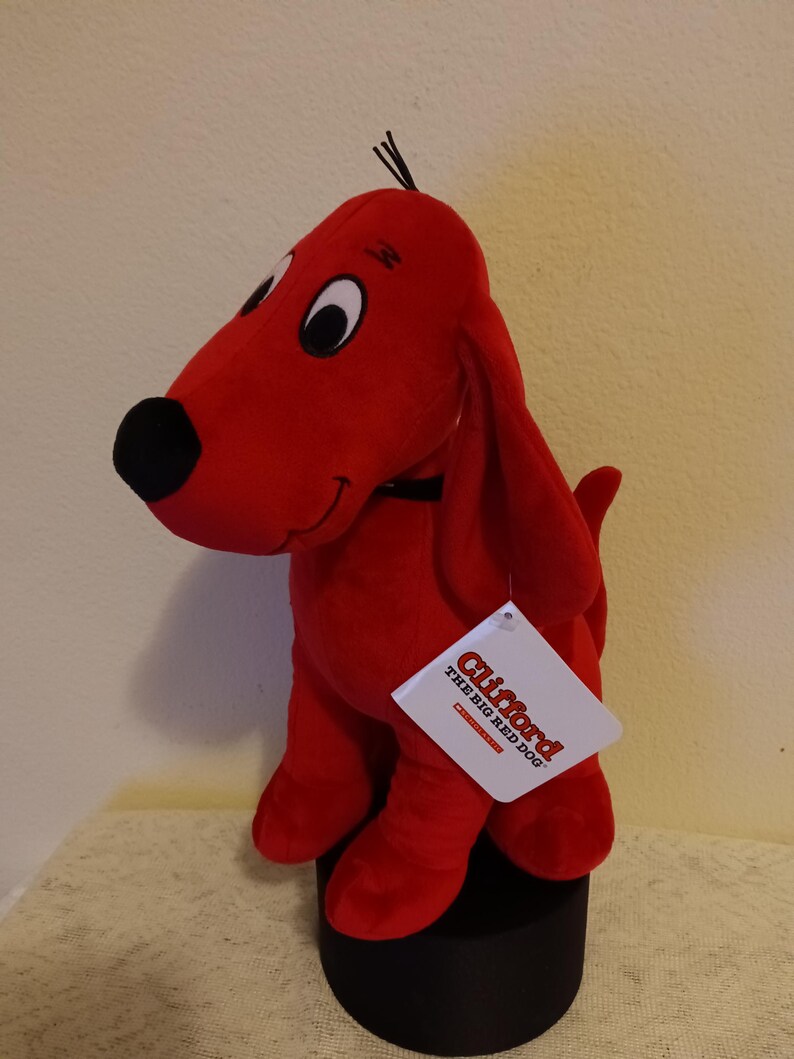 Stuff Animal Clifford the Big Red Dog With Accessories - Etsy