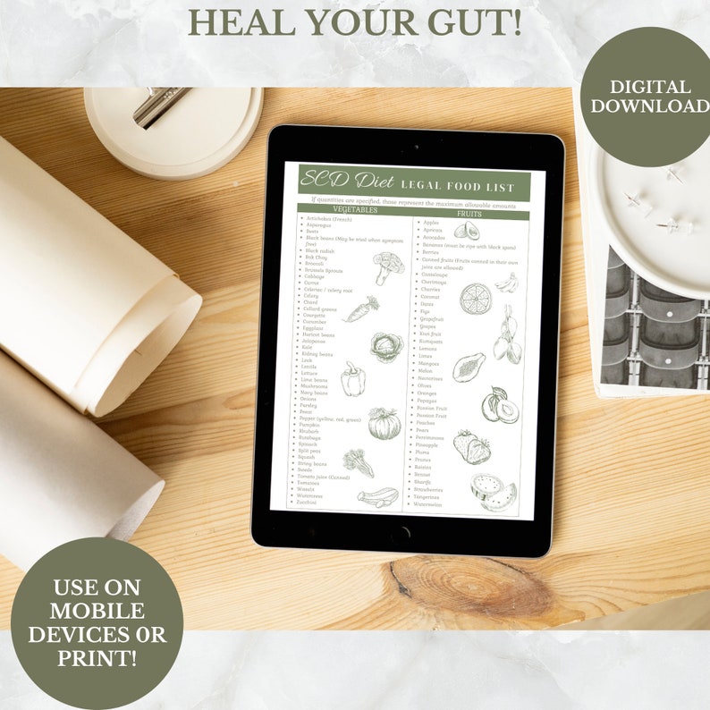 SCD Diet List - Ultimate Guide to the Specific Carbohydrate Diet ...