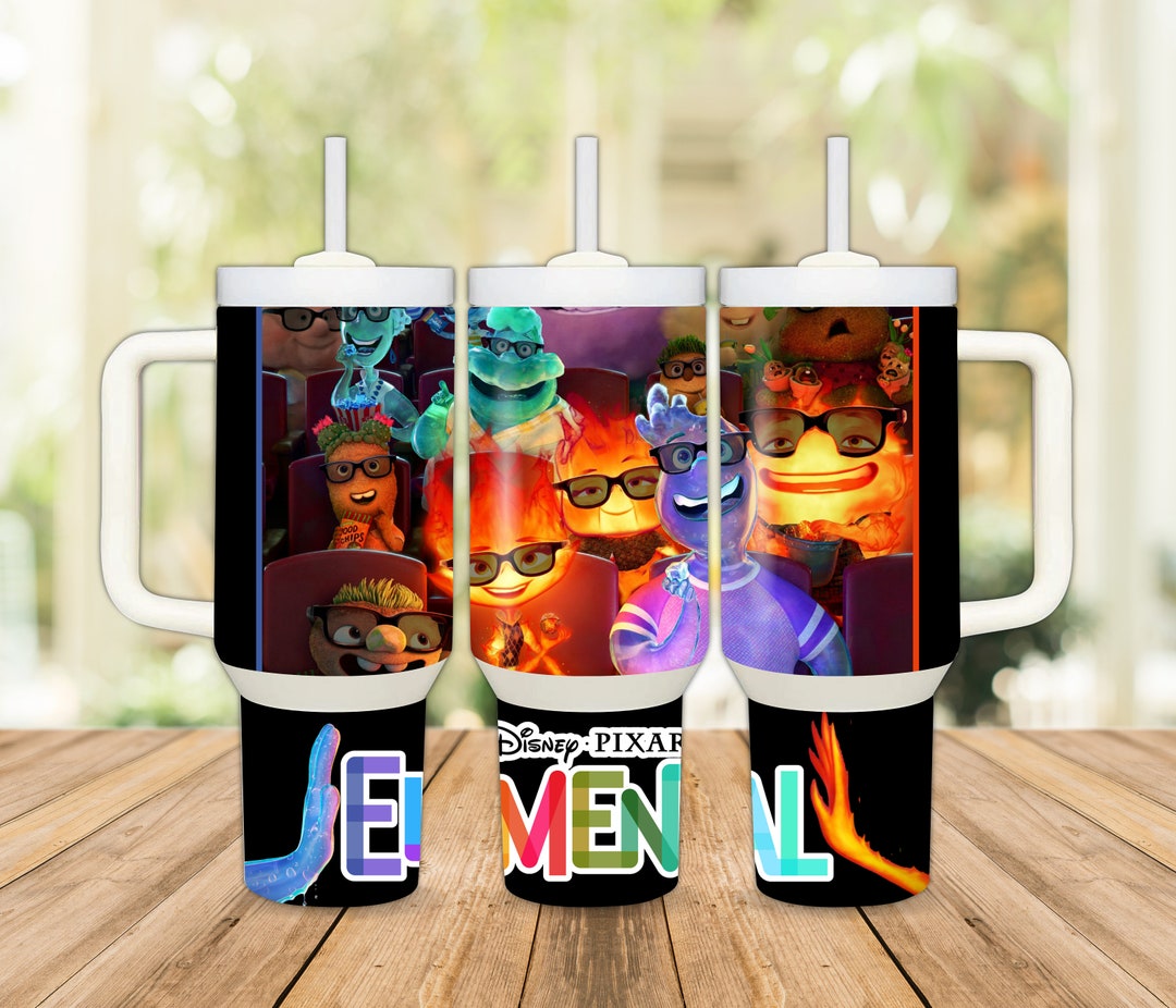 Elemental Elemental Characters Elemental 40oz Tumbler Wrap Digital ...