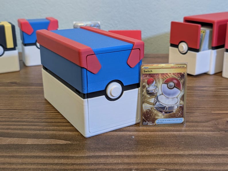 Pokémon Card Storage - Great Ball - Etsy