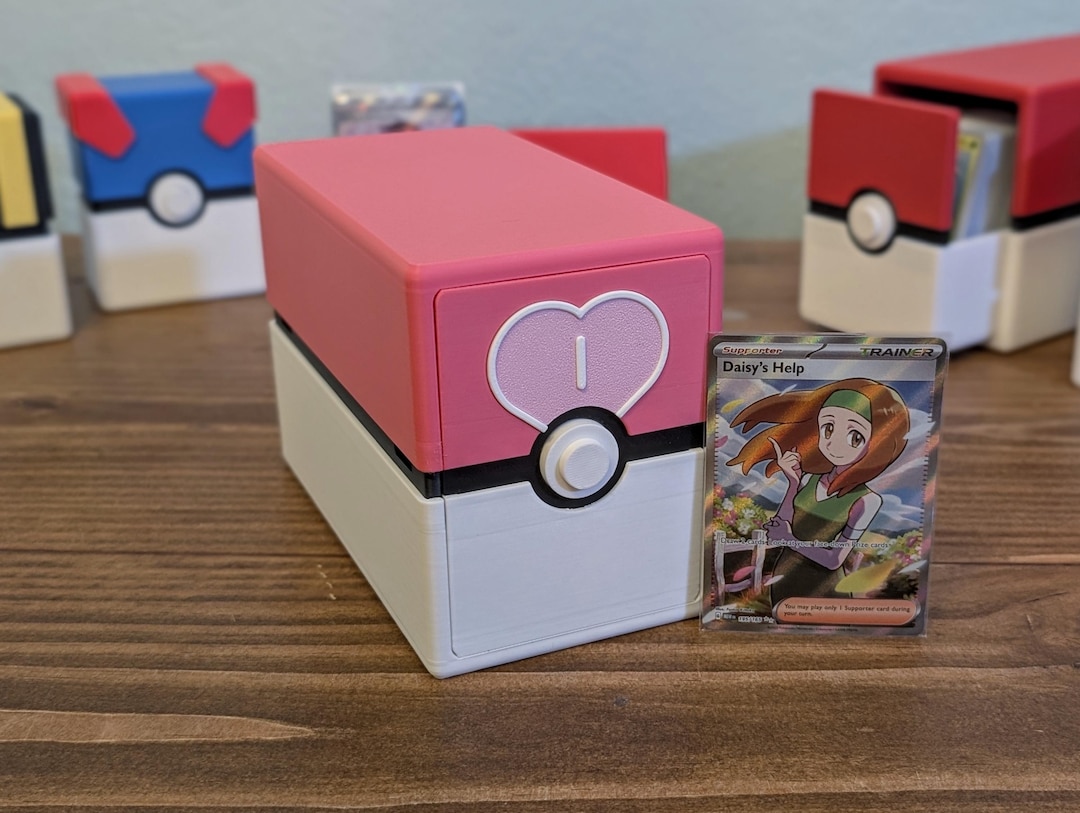 Pokémon Card Storage - Love Ball - Etsy