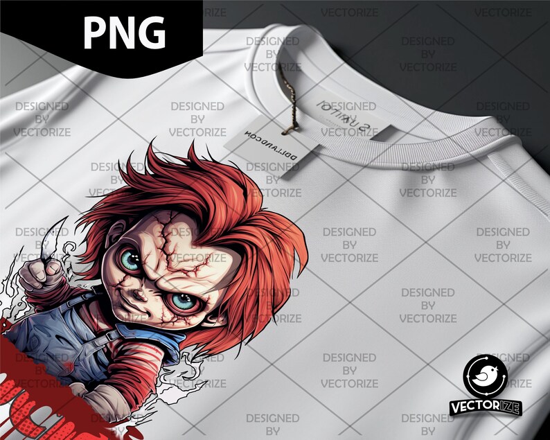 Chucky PNG, Chucky Terror Sublimation for Garments, Instant Download - Etsy
