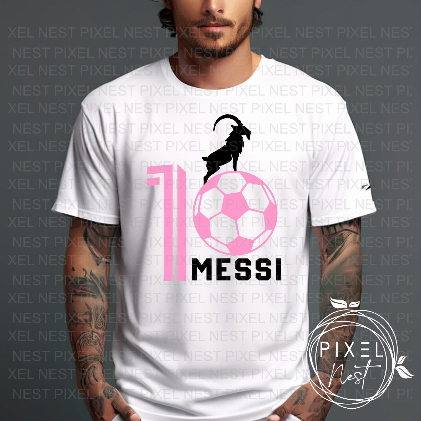 Lionel Messi 10 Svg, Bundle of International Club Logo's and Number 10 ...