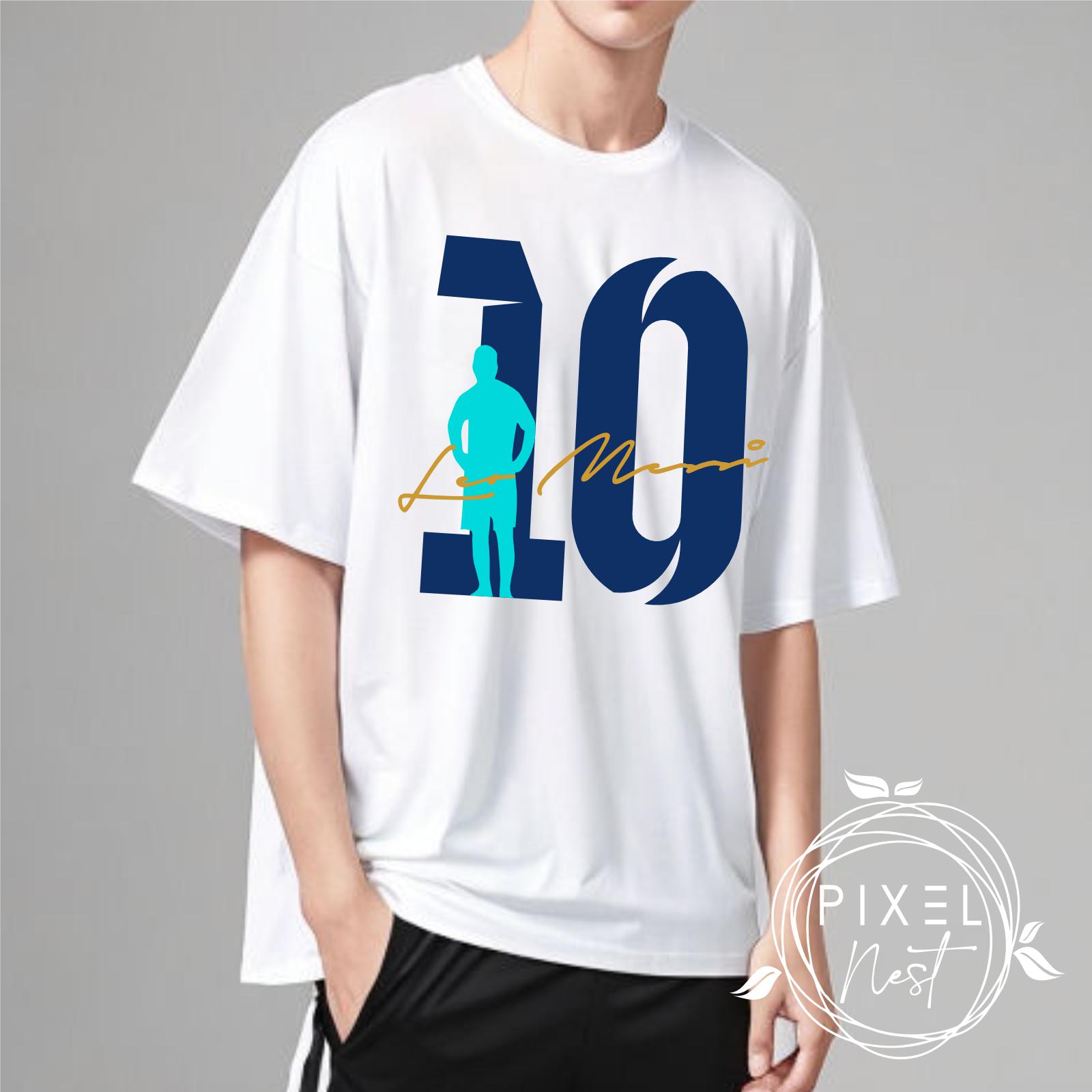Lionel Messi 10 Svg, Bundle of International Club Logo's and Number 10 ...