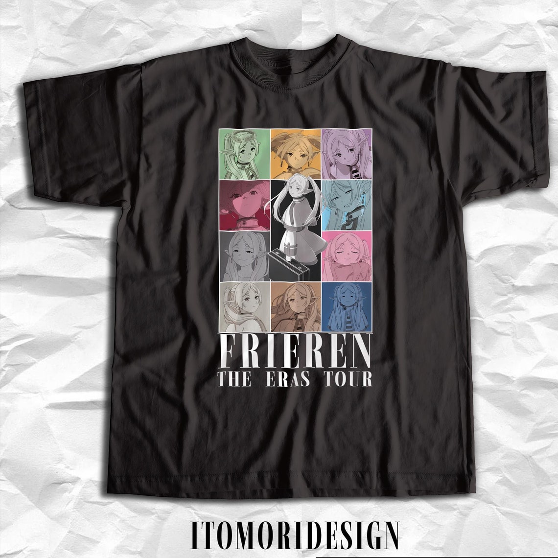 Frieren the Eras Tour Shirt, Kawaii Anime Shirt, Frieren the Slayer ...