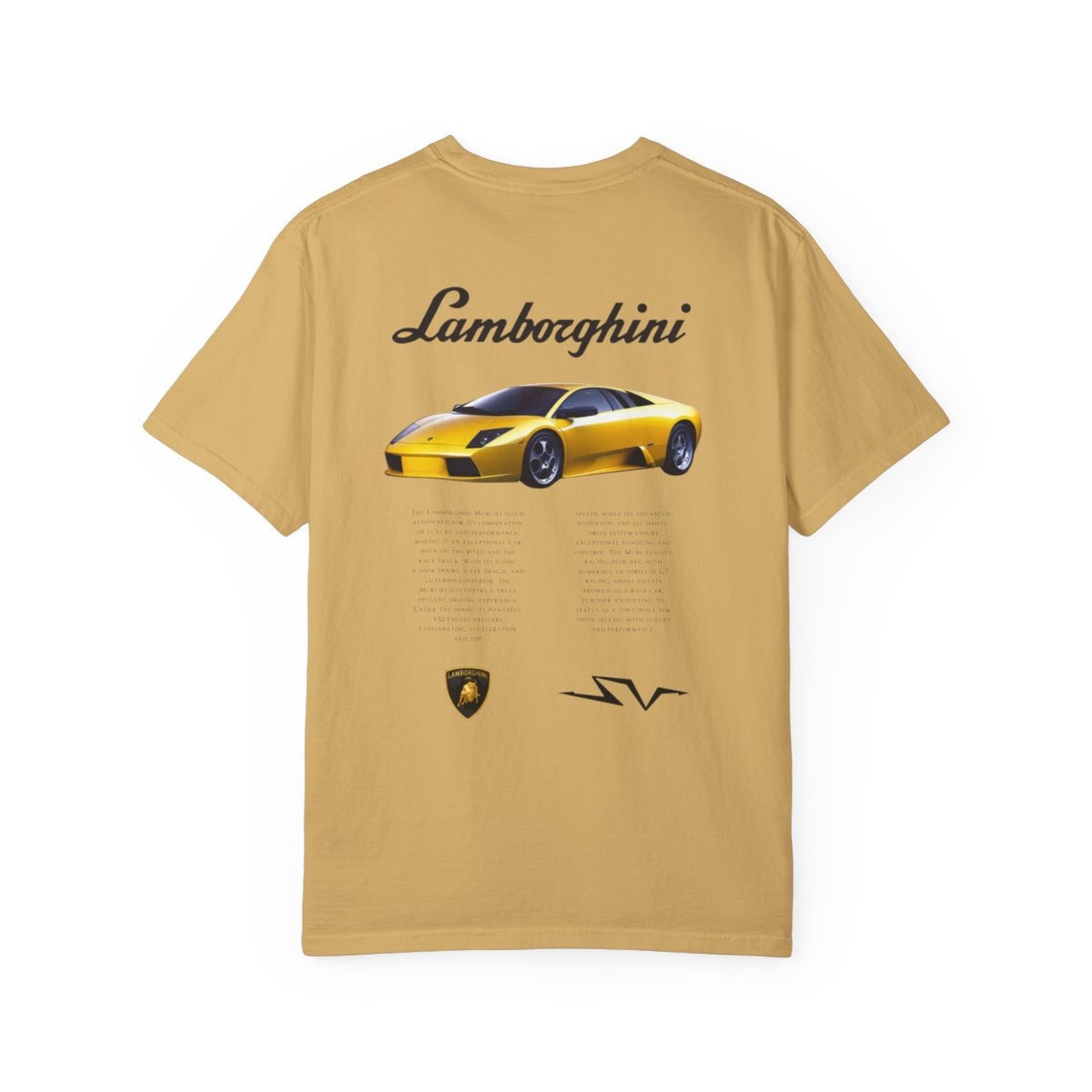 Lamborghini Original Car Shirt Original Race Car Shirt JDM Shirt Gifts ...