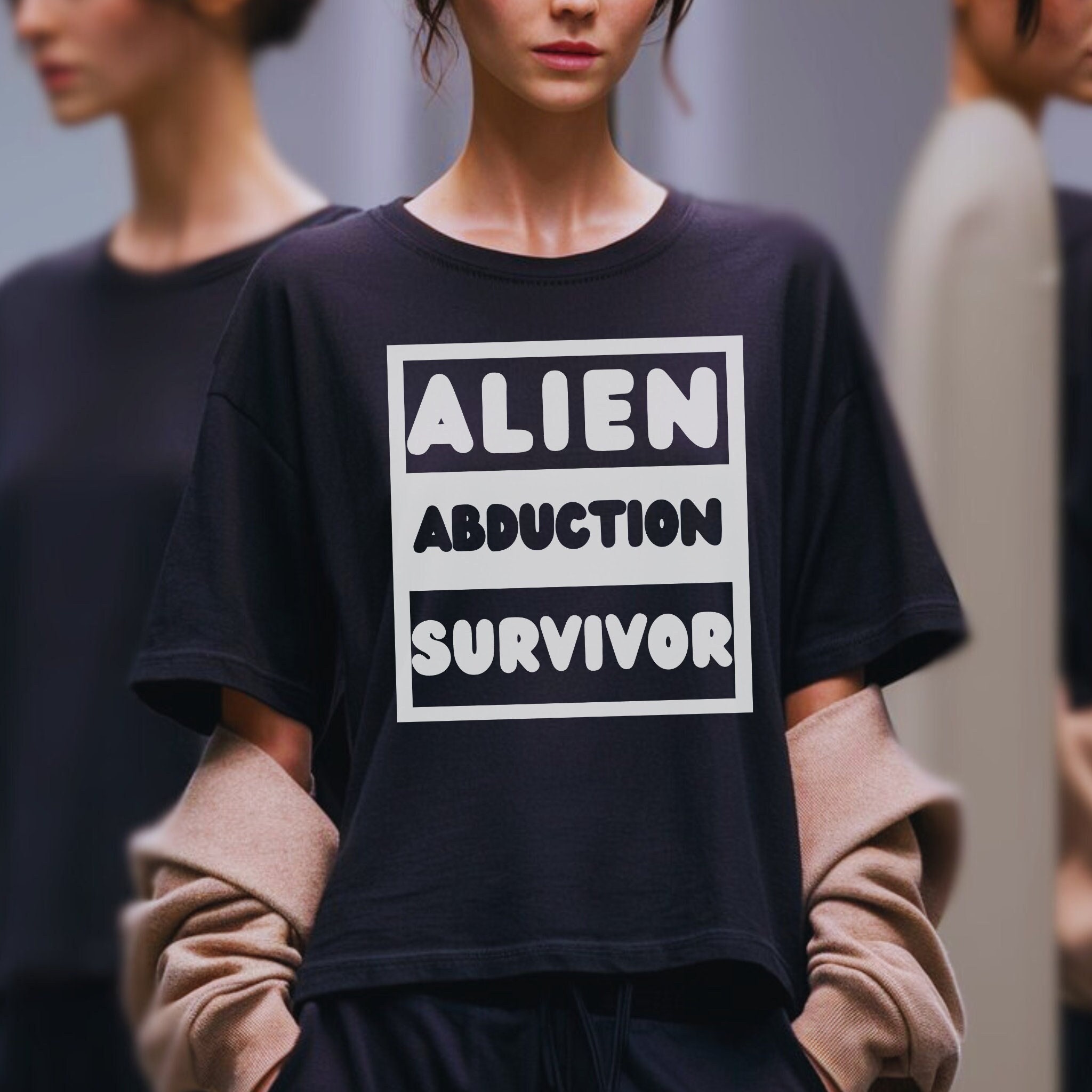 Alien Abduction Survivor, Aliens Took Me, Tshirt for School University ...