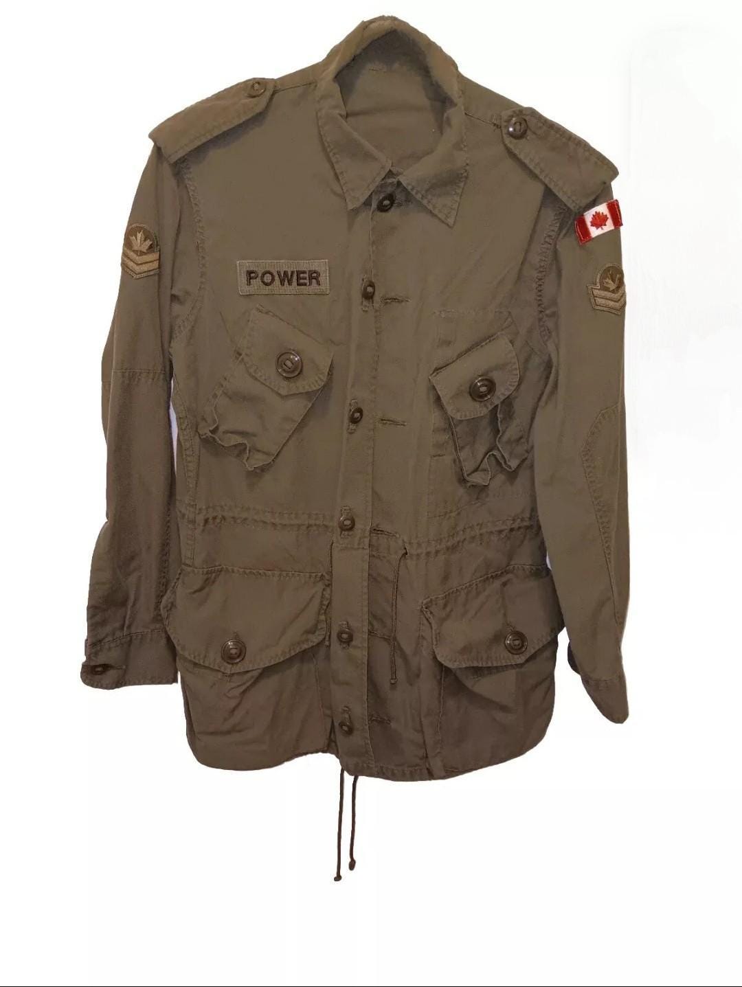 Canadian Army Combat Jacket MK2 OD Green - Etsy