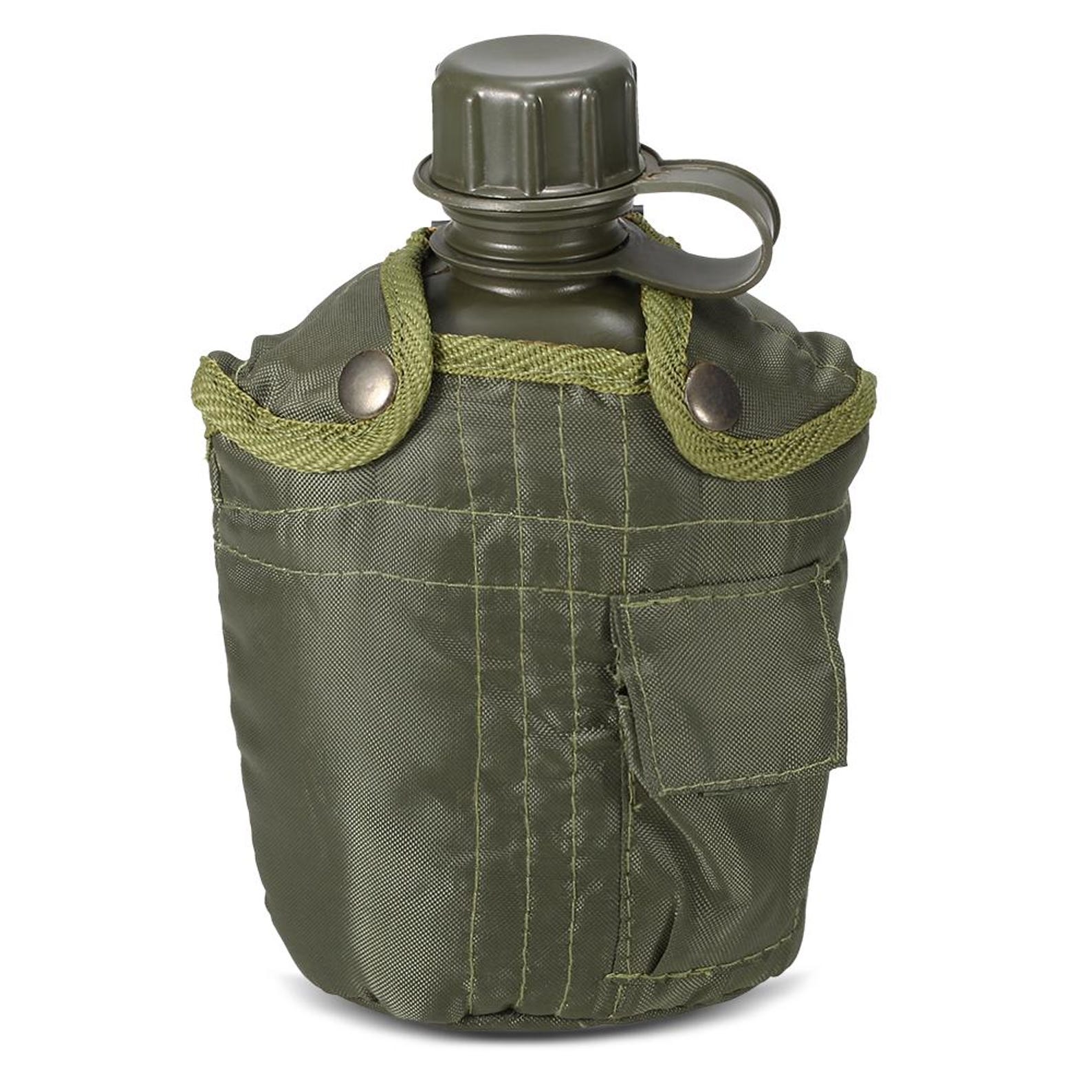 Army G.I. Style 1 Quart Plastic Canteen & Nylon Cover - Etsy