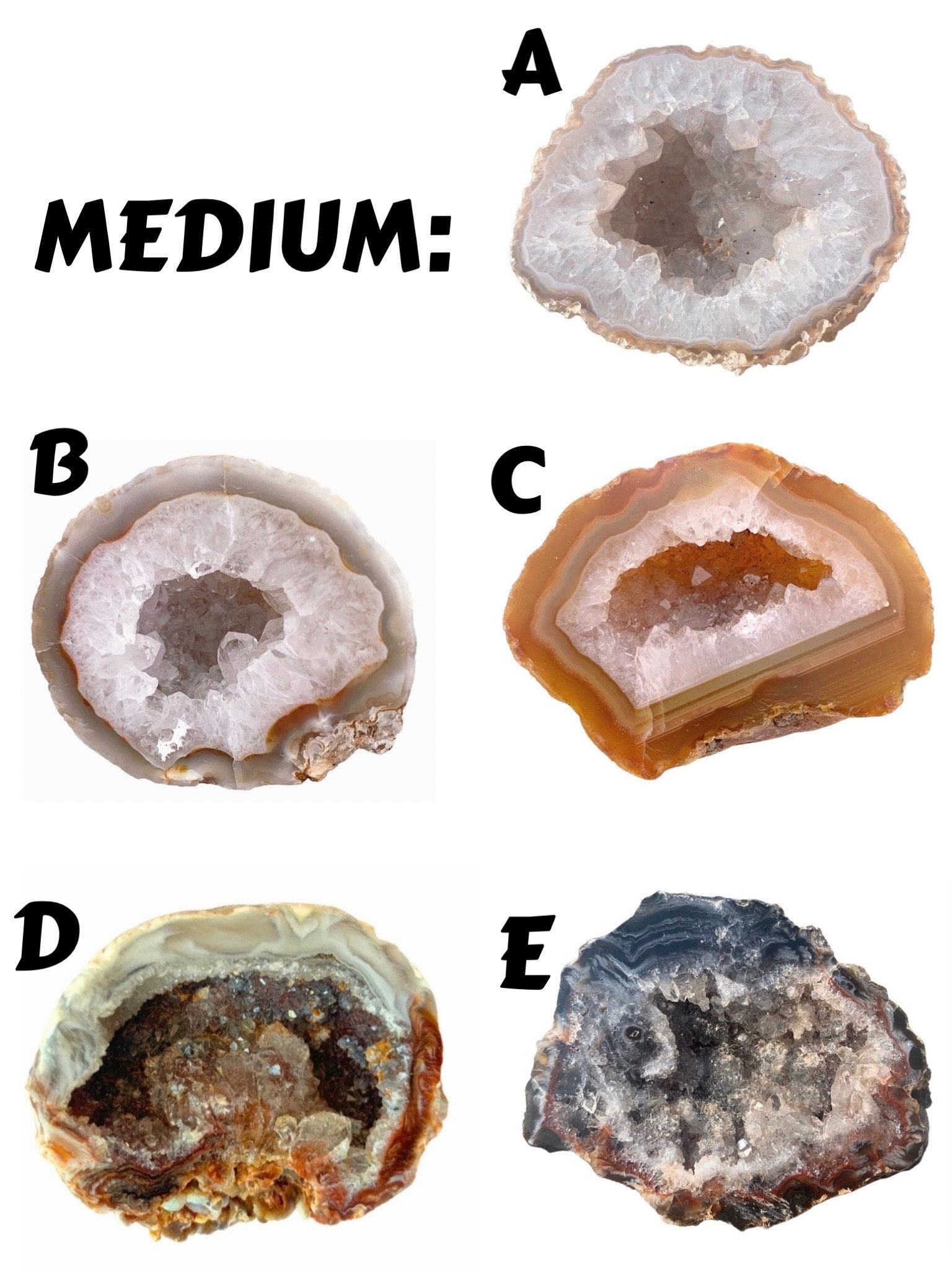 Agate Geode Halves - Etsy