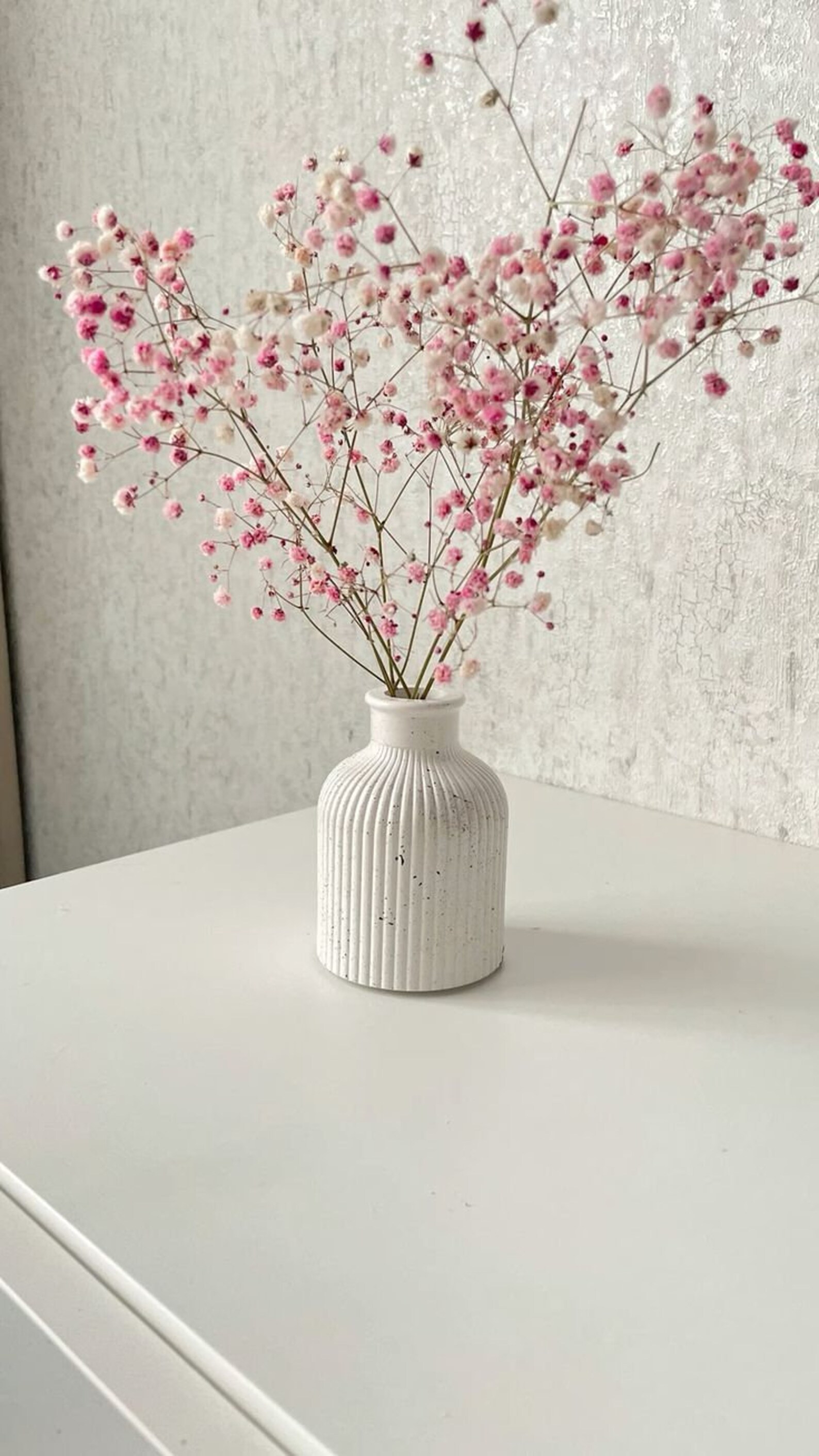 Mini Plaster Vase Modern Home Decor Accent - Etsy